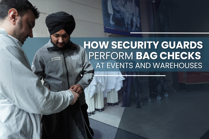 How Security Guards Perform Bag Checks At Events and Warehouses ...
